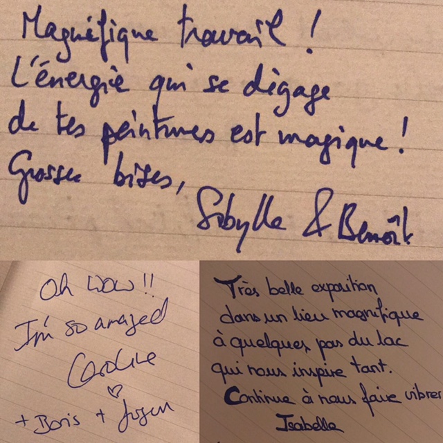 Exposition Roi de Nos Lacs: Merci pour tous vos Beaux Messages ...